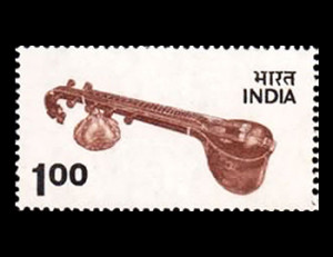 Stamps of India Featuring Musical Instruments | Mintage World