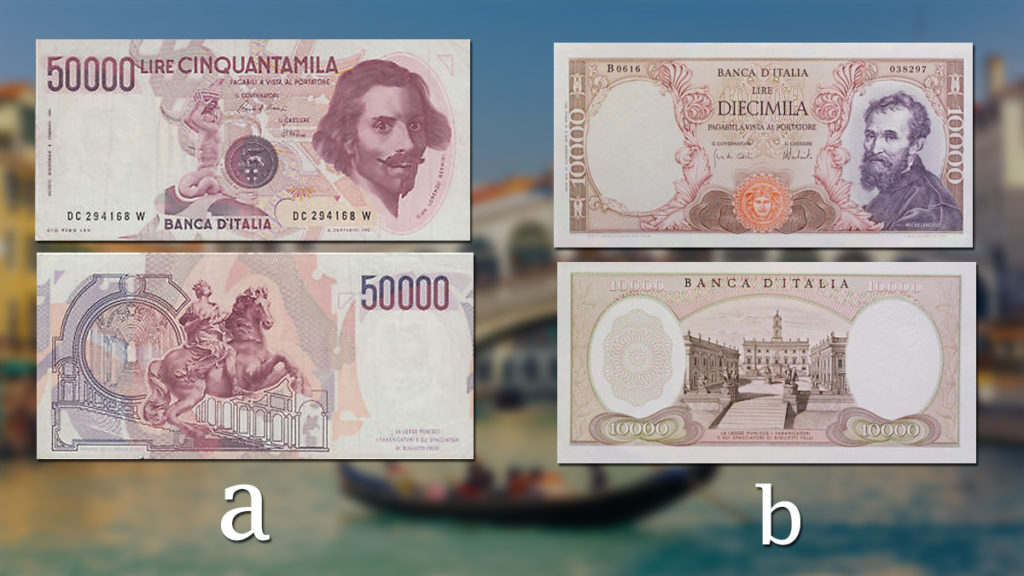 Banknotes of Italy: Banknotes of the world- IV - Blog | Mintage World
