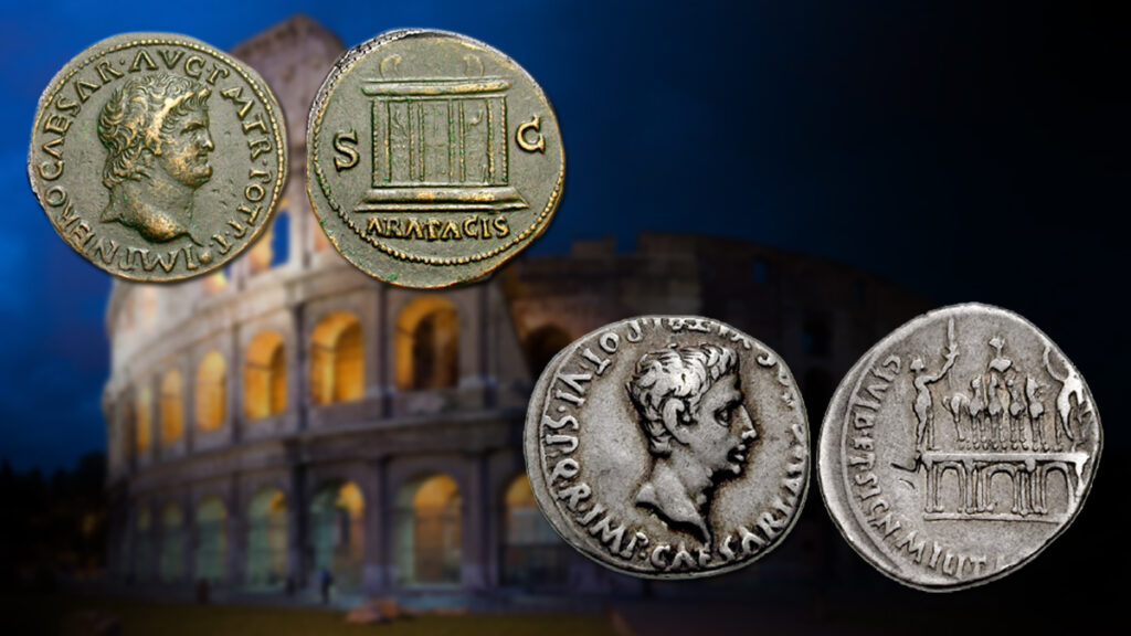 Ancient Roman Coins Depicting Monuments - Blog | Mintage World